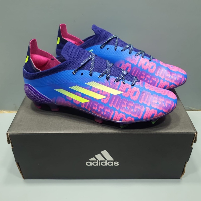 Adidas football shoes X speedflow.1 Messi indigo purple FG outdoor ...