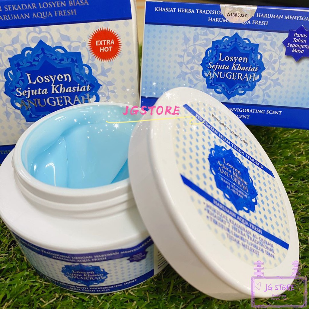 ANUGERAH LOSYEN SEJUTA KHASIAT AQUA FRESH ( LOSYEN BIRU ) ORI HQ ...
