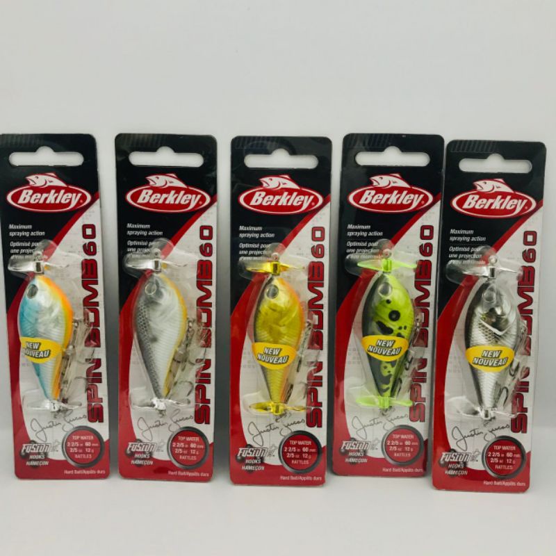 BERKLEY SPIN BOMB (60MM) | Shopee Malaysia