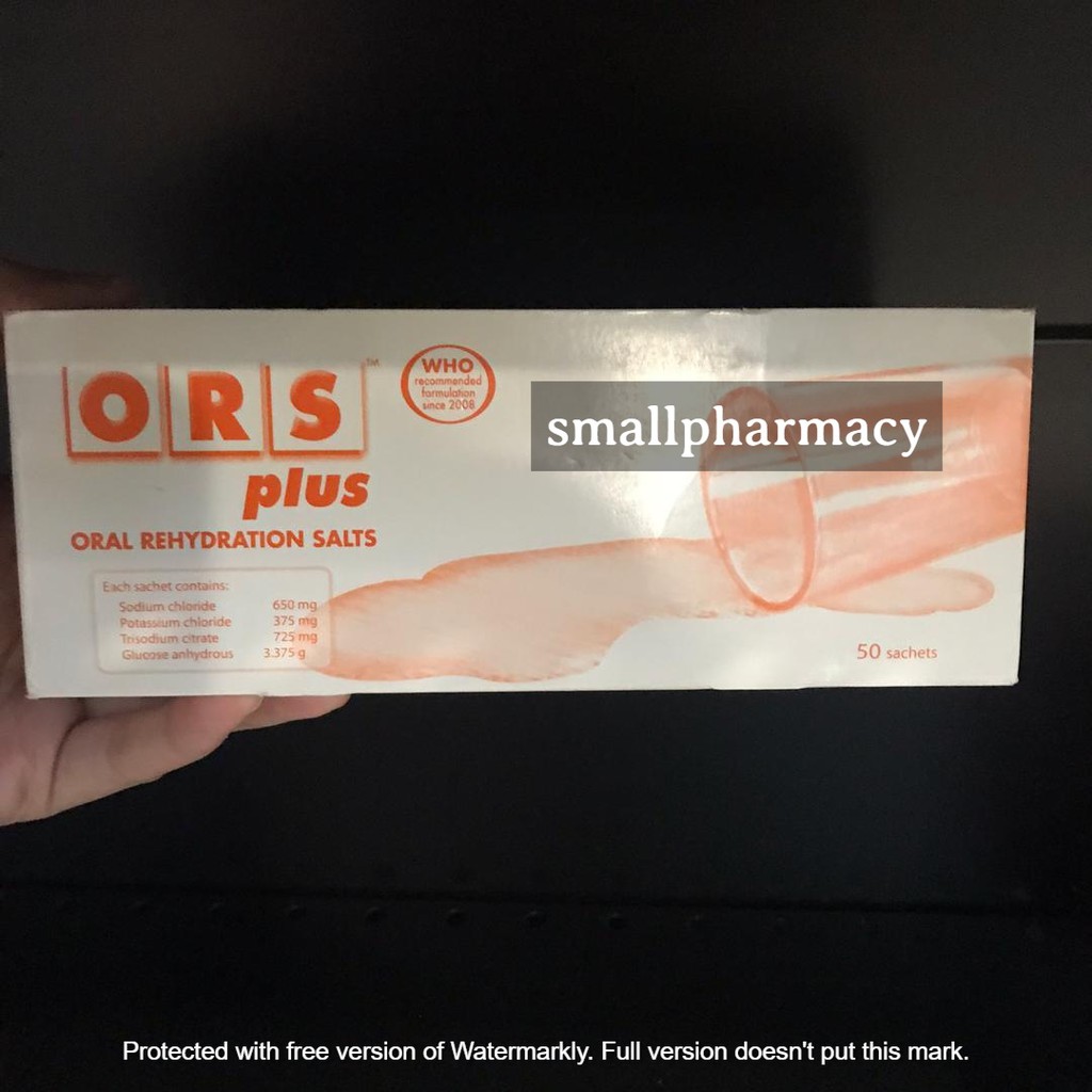 ORS B Plus Oral Rehydration Salt 50's (Original / Orange) | Shopee Malaysia