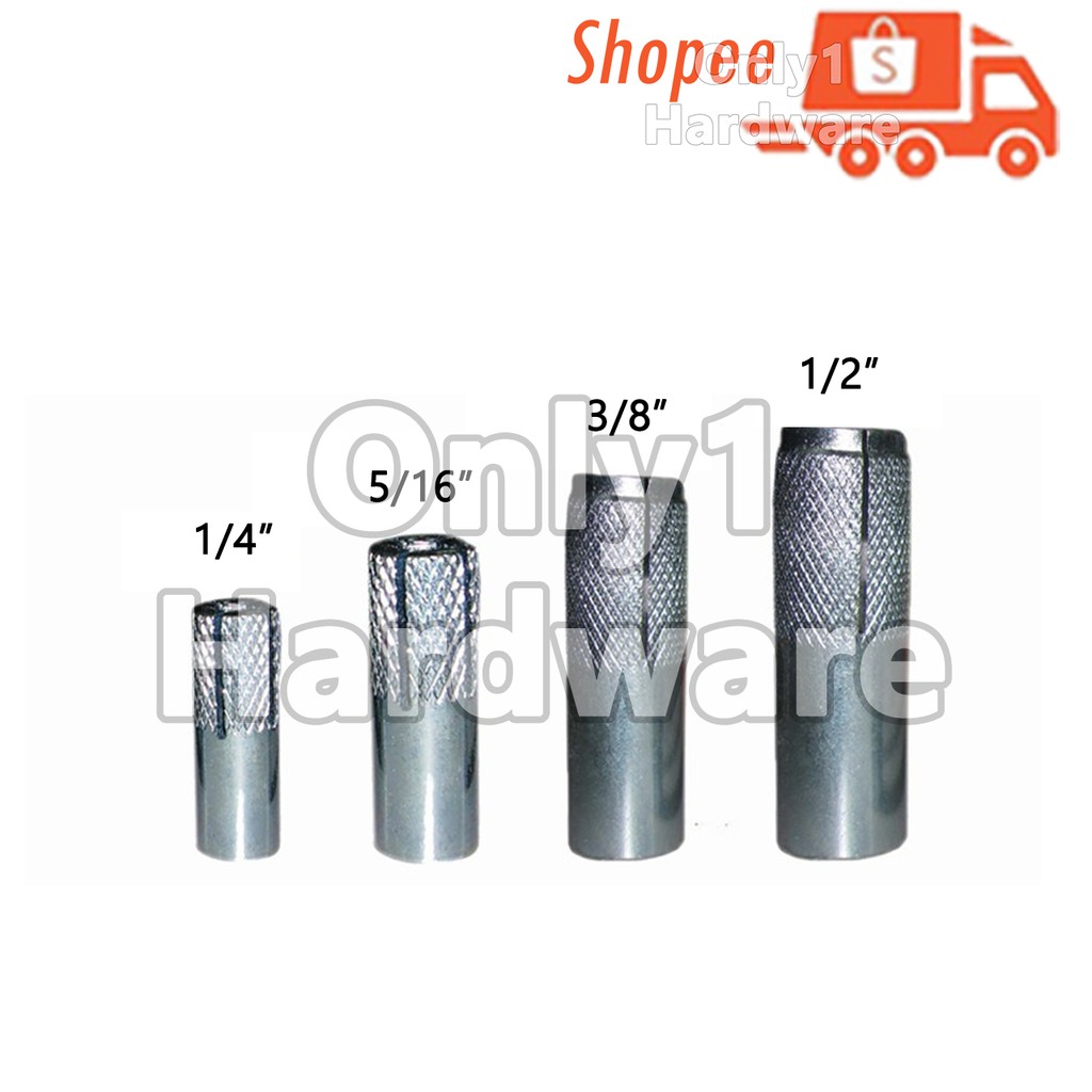 DROP IN ANCHOR WALL PLUG CEILING WALL PLUG INNER BOLT WALL PLUG SLEEVE ...