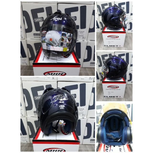 HELMET MHR RAM3 MALIBU (CONVERT) | Shopee Malaysia