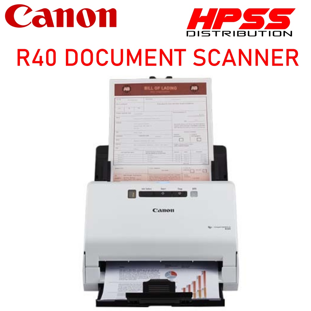 Canon R40 Office Document Scanner - An easy-to-use scanner that enhance ...
