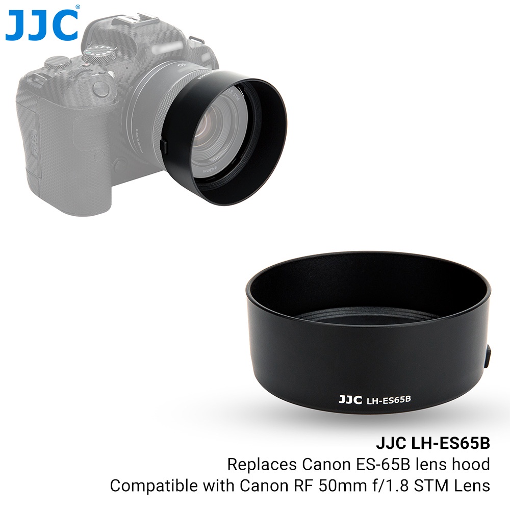 JJC Camera Lens Hood for Canon RF 50mm F1.8 / 85mm F2 / 16mm / 24mm ...