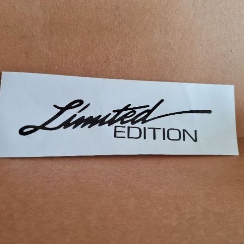 Sticker Limited Edition | Shopee Malaysia