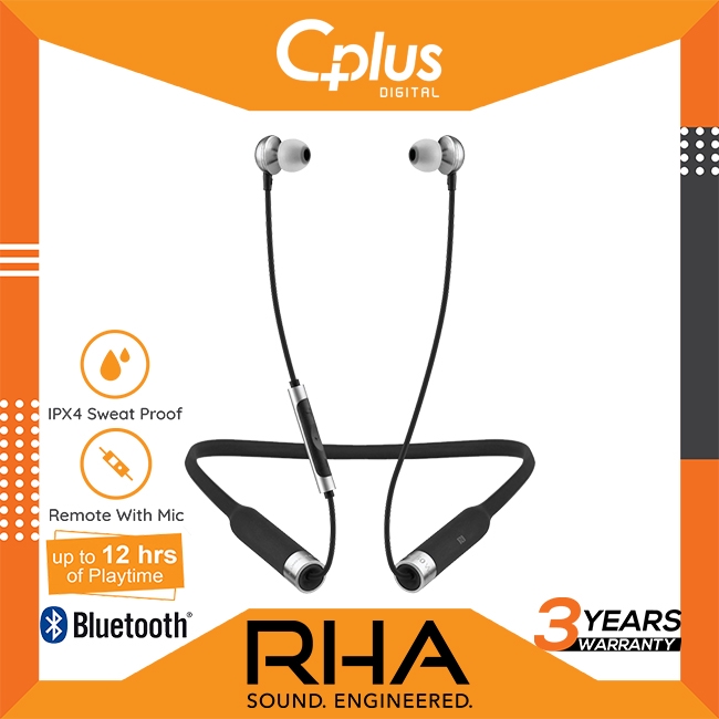 RHA MA650 Wireless 12 Hour Battery Life Bluetooth Noise Isolating In-Earphone | Shopee Malaysia