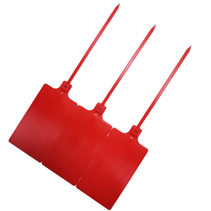 Memo paper plastic seal large signage cable tie logistics tag hanging ...