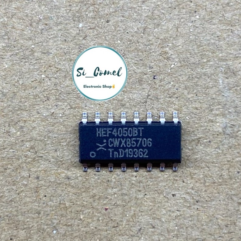 🔥READY STOCK🔥 HEF4050BT HEF4050 CD4050 SMD Inverting Buffer SOP-16 Ic ...