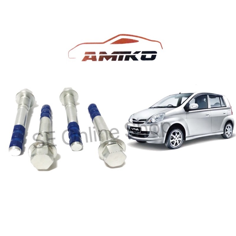 AMIKO Front Caliper Pin Viva 660 850 1.0cc Front Brake Caliper Bolt Pin ...
