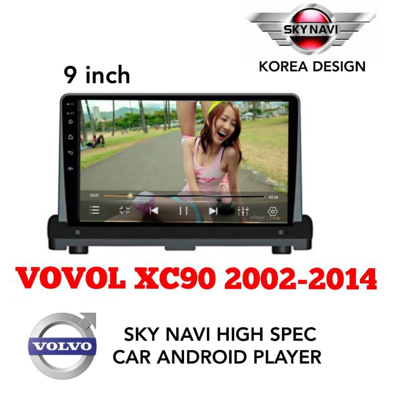 VOVOL XC90 2002-2014 SKY NAVI HIGH SPEC CAR ANDROID PLAYER | Shopee ...
