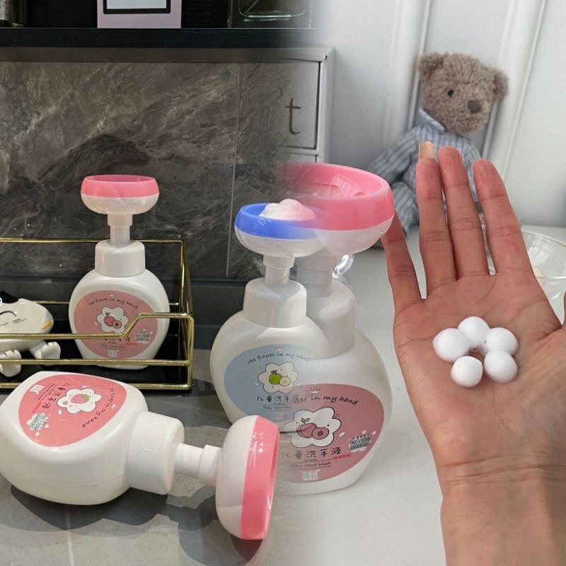 Flower Stamp Hand Soap Foaming Bubble Foam 百诗凡儿童泡沫洗手液 | Shopee Malaysia