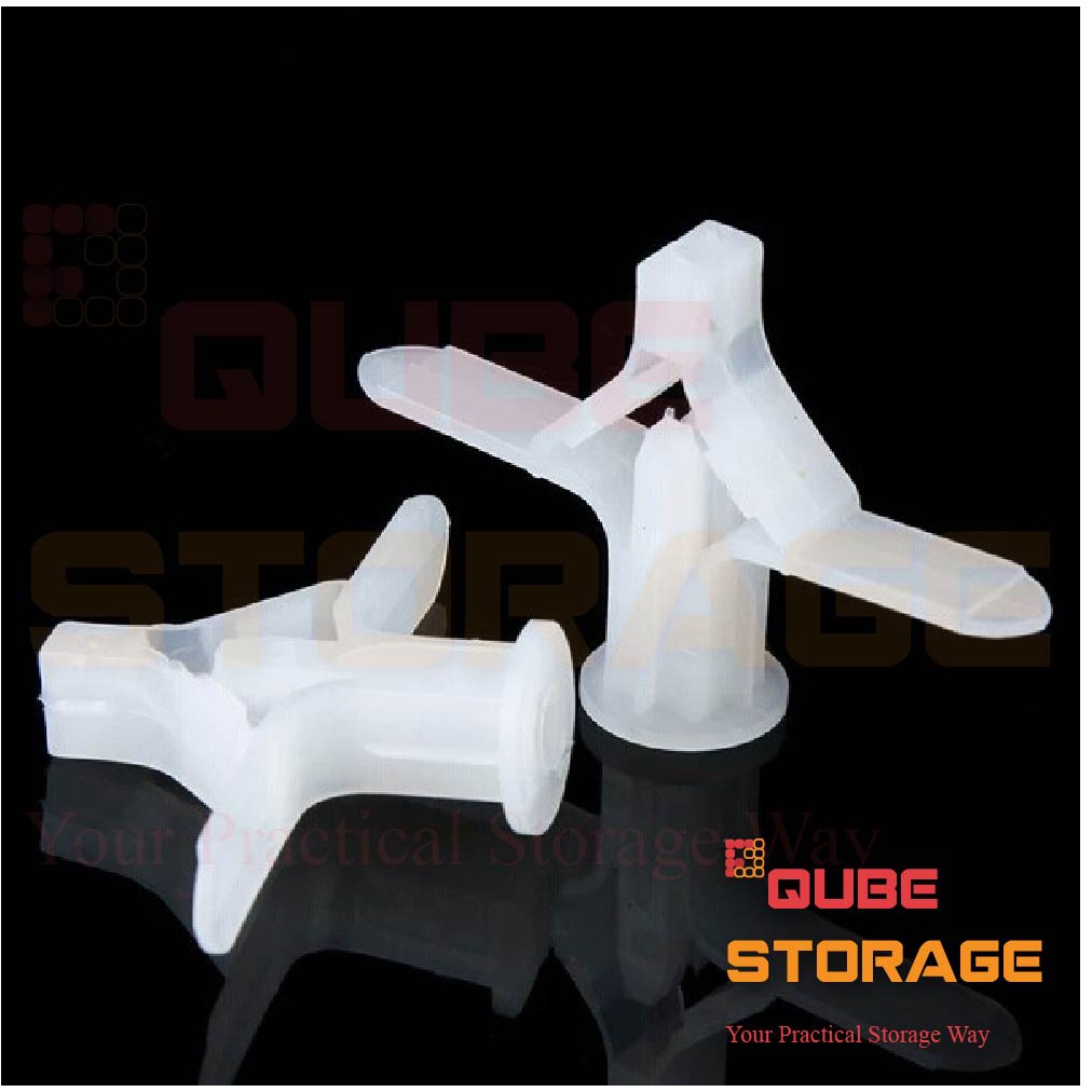 Nylon Butterfly Wall Plug for Hollow Partition Wall Ceiling Plaster ...