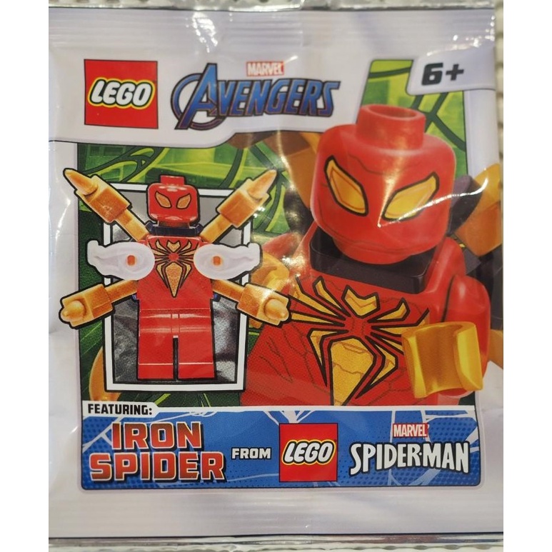 LEGO Super Heroes 242108 Iron Spider | Shopee Malaysia