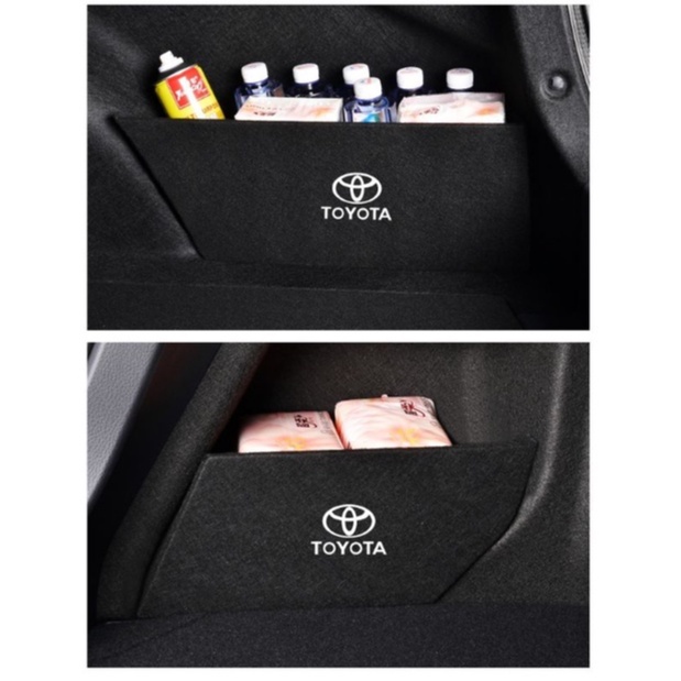 Toyota Yaris Rear Boot Organizer/Side Storage Box | Shopee Malaysia