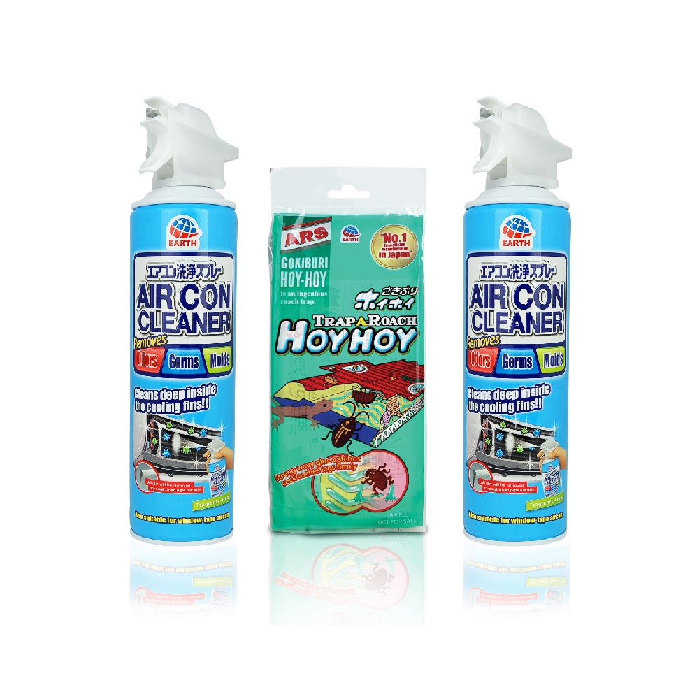 🔥JAPAN NO#1🔥Earth Air Con Spray Aircon Cleaner 420ml Cleaning Agent ...