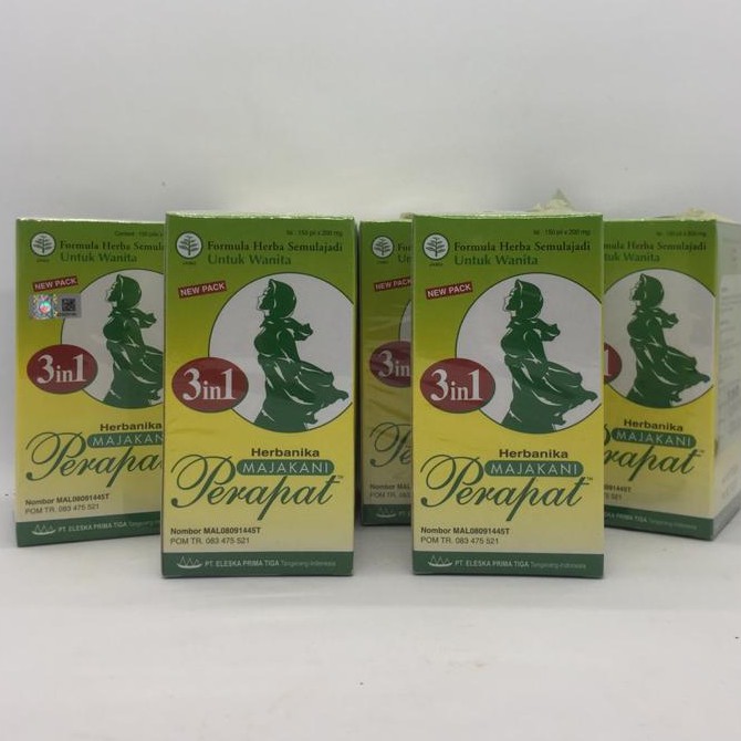 HERBANIKA MANJAKANI PERAPAT XTRA 3 IN 1 [NEW PACK] ORIGINAL | Shopee ...