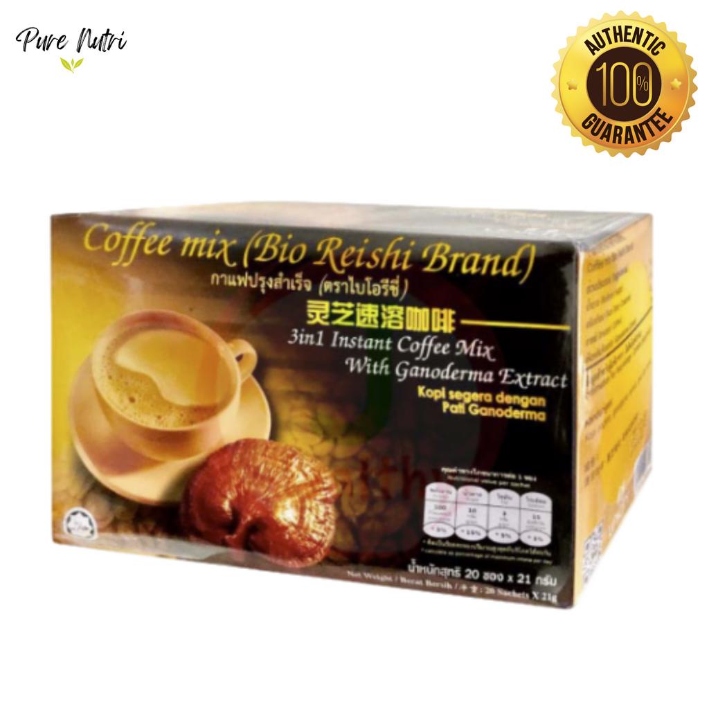 Bio Reishi Coffee By Unicity Instant With Ganoderma 20 Sachets | Shopee ...