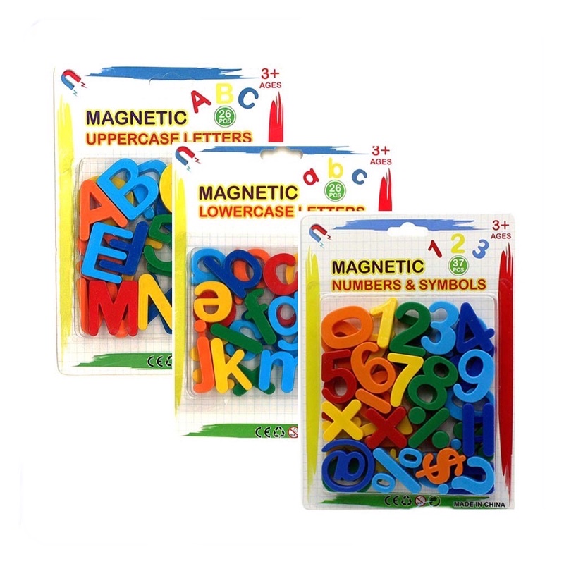 Kids Learning Magnetic Alphabet & Numbers Set | Shopee Malaysia