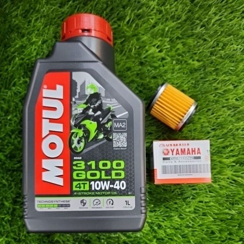 Motul Gold 3100 Semi Synthese 10w40 Technosynthese Engine Oil 4T ...