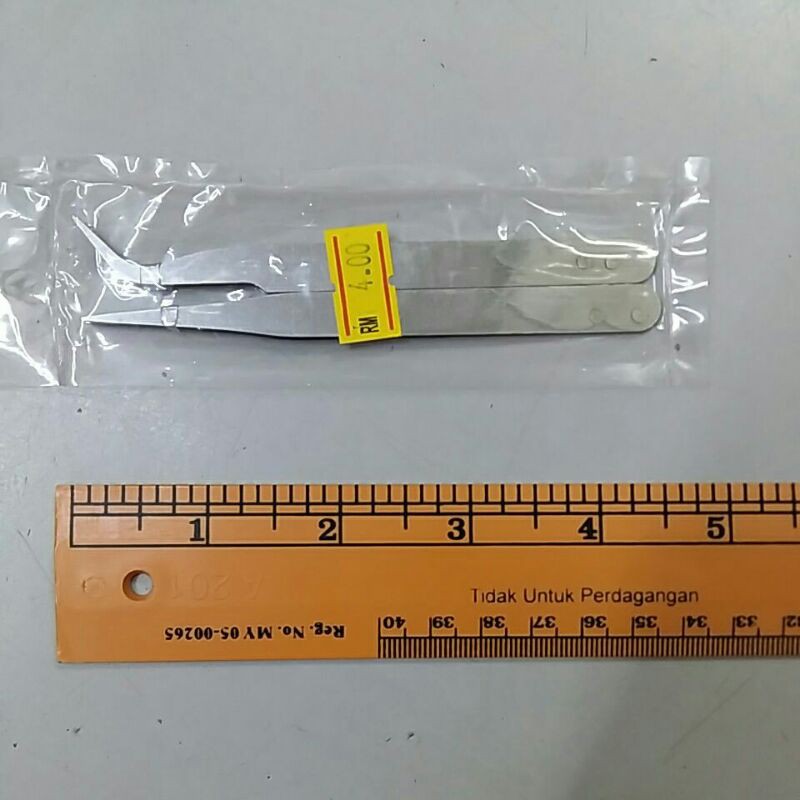 Penyepit Stainless Steel (2 jenis mulut dalam 1 pek) | Shopee Malaysia