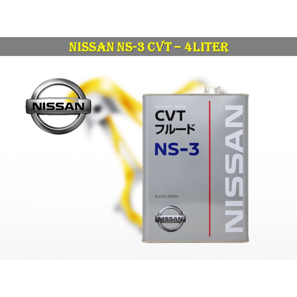 Nissan Ns 3 Cvt Atf 4l Auto Transmission Fluid Ns3 Cvt Minyak Auto