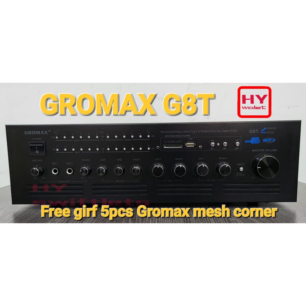 Gromax G8T Amplifier For Swiftlets Farming | Shopee Malaysia
