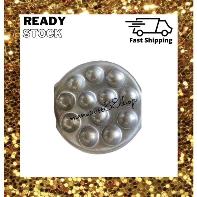 Acuan Kuih Bahulu Kuih Burasak Cina 12 Lubang Acuan Cara Bulat Acuan ...