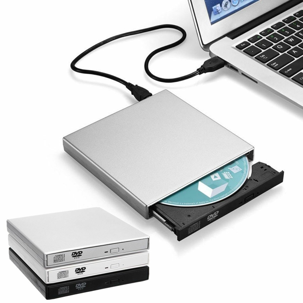 External DVD Drive USB 3.0 Optical CD RW Rom Player Slim Portable ...