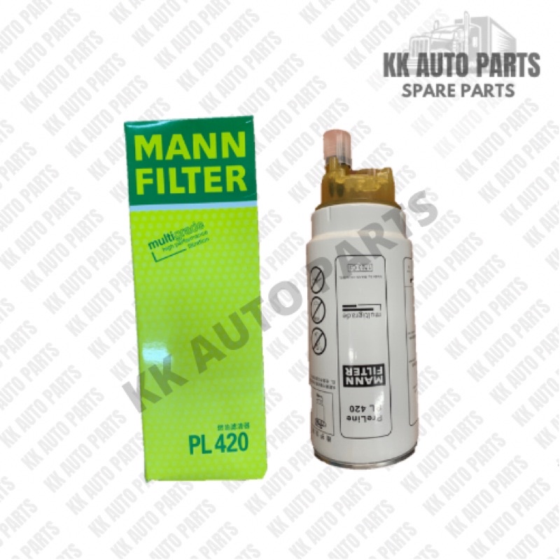 MANN PL420 PEMISAH AIR WATER SEPARATOR FUEL FILTER | Shopee Malaysia