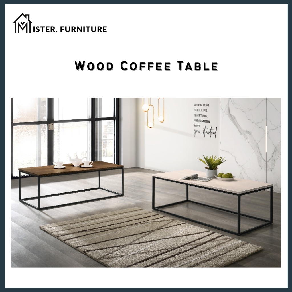 [FREE SHIPPING] TYLOR Industrial Style Coffee Table Modern Living Room ...