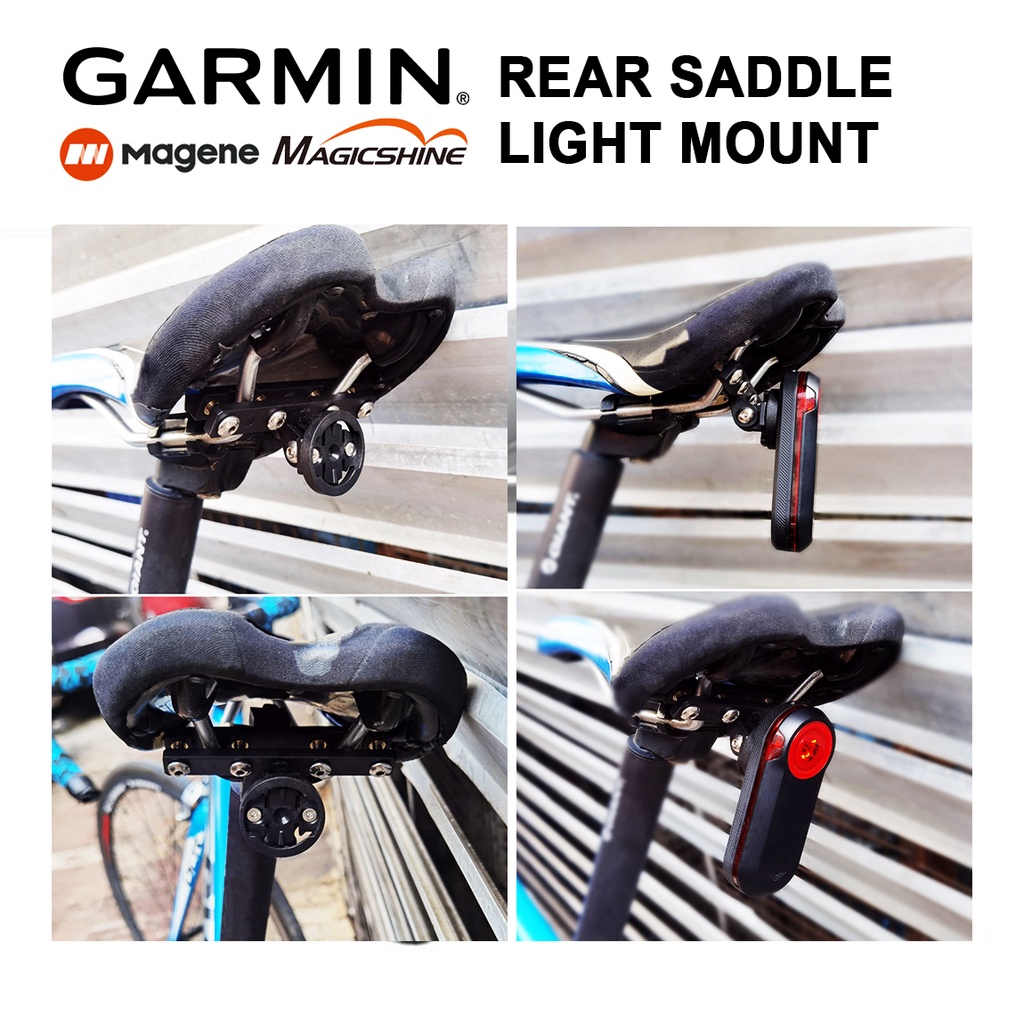 Garmin Varia Rear Saddle Light Mount for Varia Magene Magicshine Bike ...