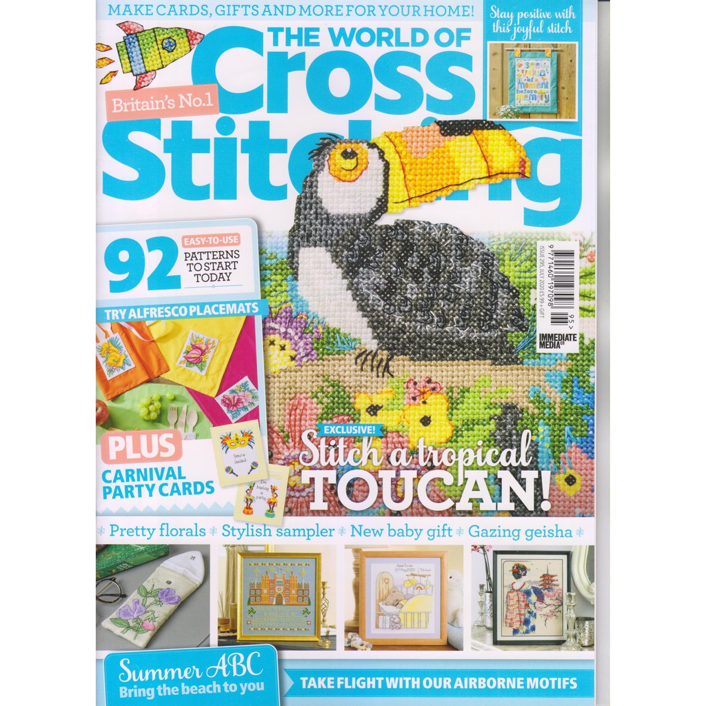 The World of Cross Stitching Magazine Issue 295 July 2020 (With Free ...