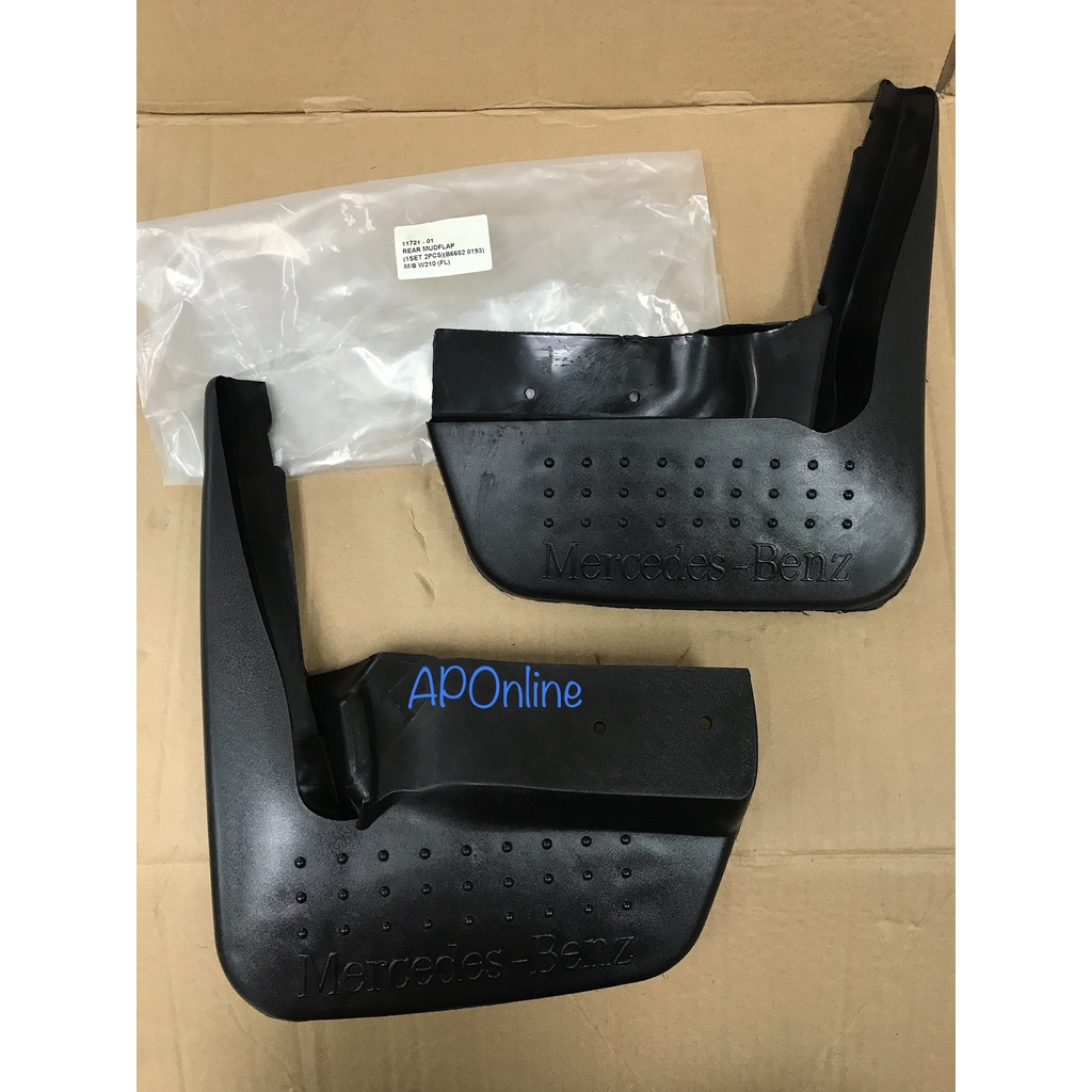 Mercedes W210 FL / Facelift Mudflap / Splash Guard (Set) | Shopee Malaysia