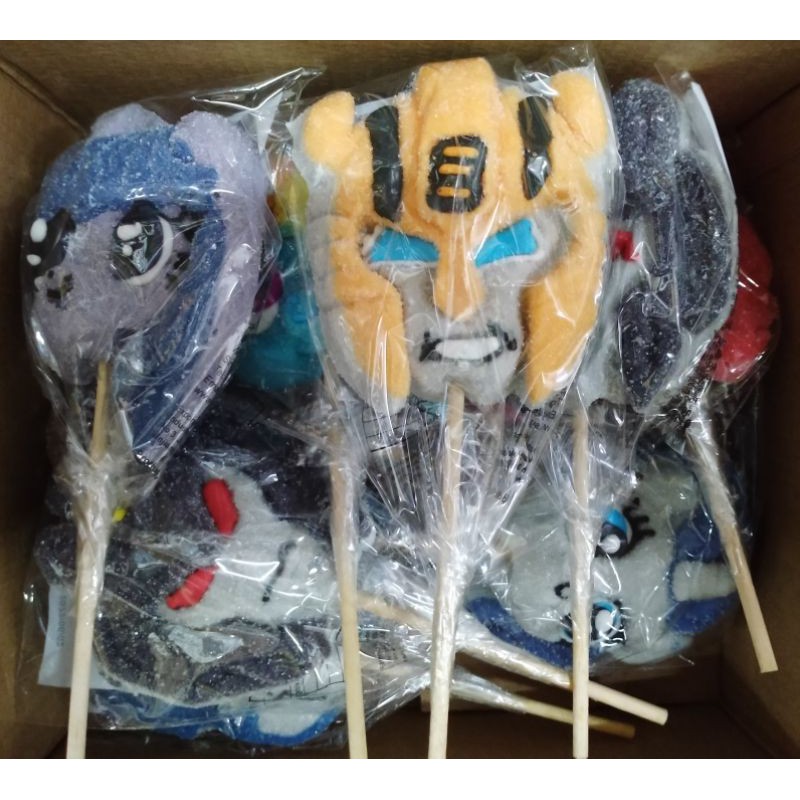 TRANSFORMERS 3D SOFT POP CANDY (1 BOX/12 PCS) | Shopee Malaysia