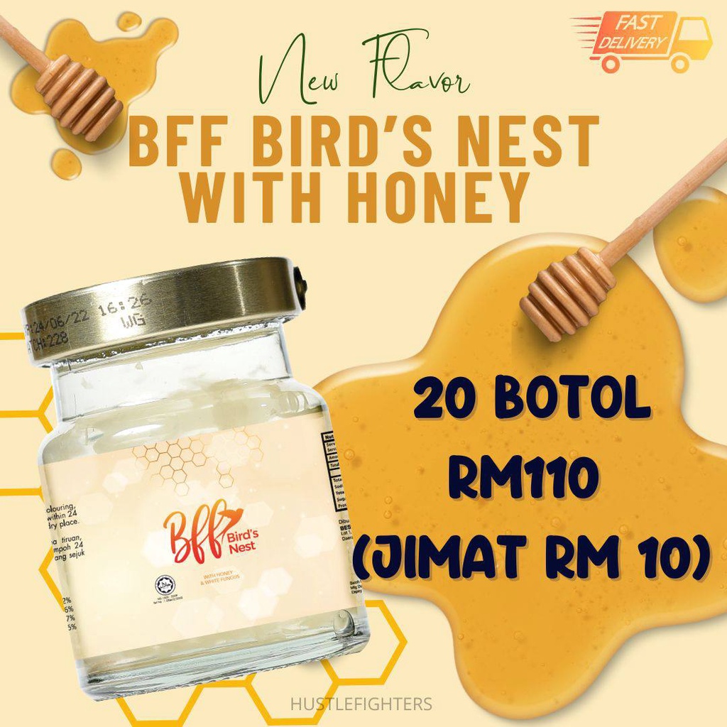 BFF BIRD'S NEST WITH HONEY PACKAGE MAINTAIN (20 BOTOL) | Shopee Malaysia