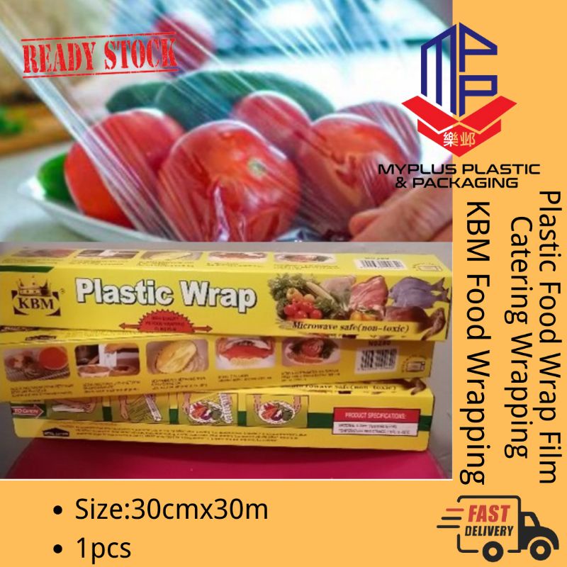 KBM Food Wrapping Clear PVC Food Wrap Film /Catering Wrapping Firm ...