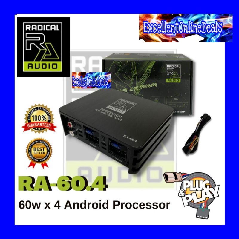 Radical audio Germany RA 60.4 ANDROID PROCESSOR 100% original | Shopee Malaysia