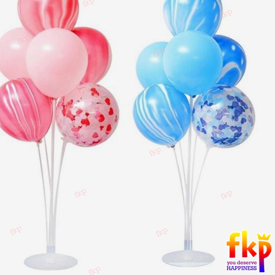 Attachment FUN KIDS PARTY Balloon Stand 7 Sticks In 1 Placemat Standing ...