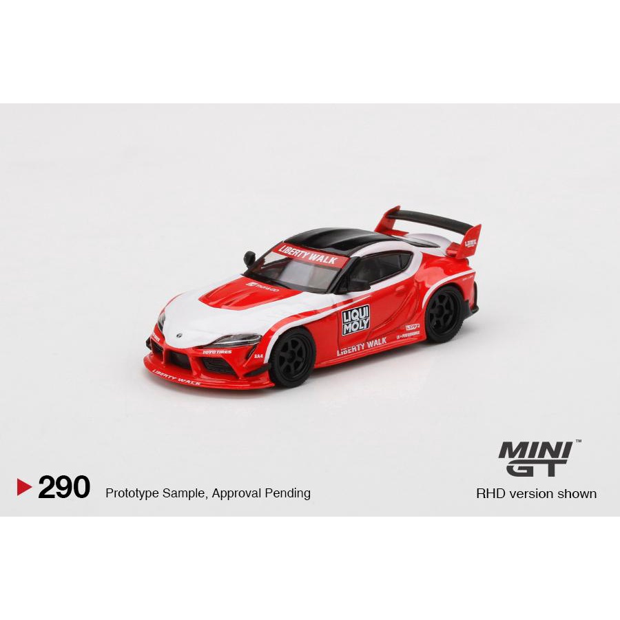 MINI GT 1/64 #290 LB WORKS TOYOTA GR SUPRA LIQUI MOLY | Shopee Malaysia