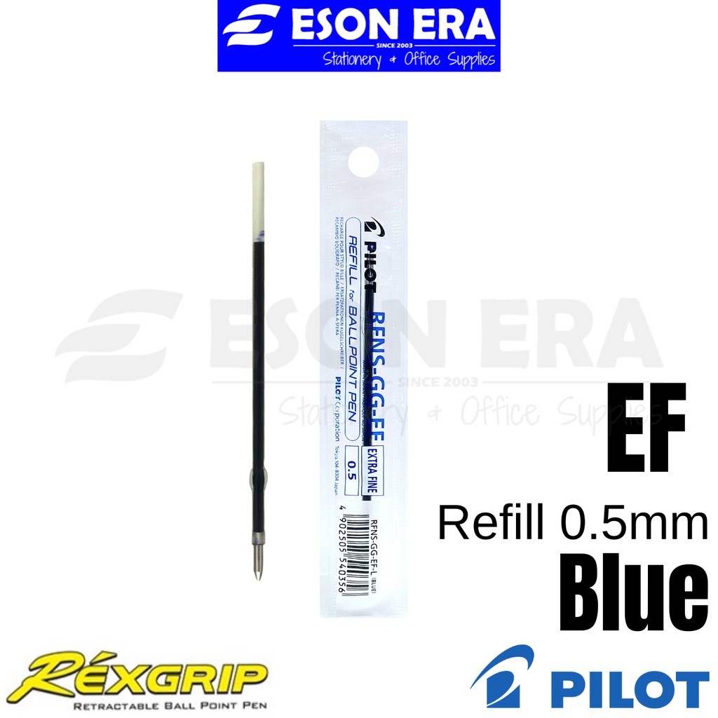 Pilot RexGrip Retractable Ballpoint Pen Refillable 0.5mm / 0.7mm / 1 ...