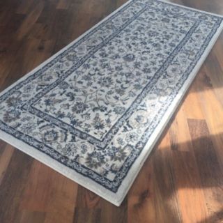 Ikea VALLOBY rug carpet, low pile - Beige Blue | Shopee Malaysia