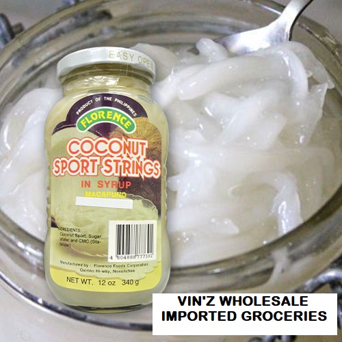 Florence Coconut Sport Strings (Macapuno) Slice 340g. | Shopee Malaysia Florence Coconut Sport Strings (Macapuno) Slice 340g. | Shopee Malaysia