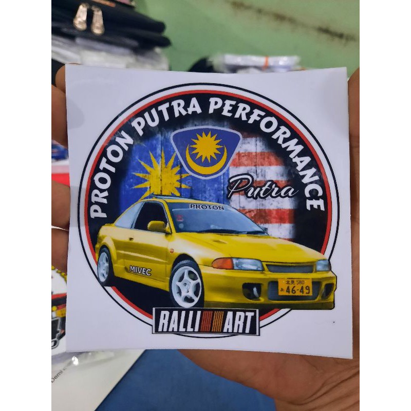 sticker proton putra/wira new/arena/inspira/hks/ralliart/eontech ...
