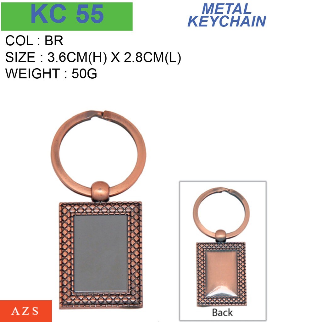 METAL KEYCHAIN / KC55 / KC56 / Doorgift / Souvenir / Gifts / Event ...