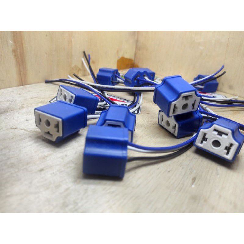 Seal Beam Socket H4/HS1 Ceramic Light Socket for cars and motorbikes ...