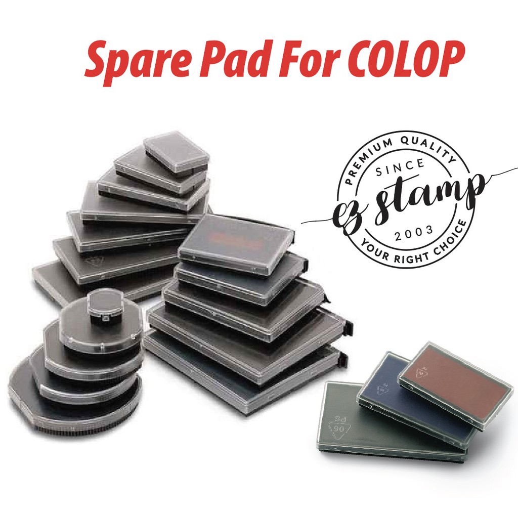 COLOP Replacement Spare Ink Pad (SELF-INKING STAMP) MINI INFO-DATER, S120/WD, S110, S160DD, P15 ...