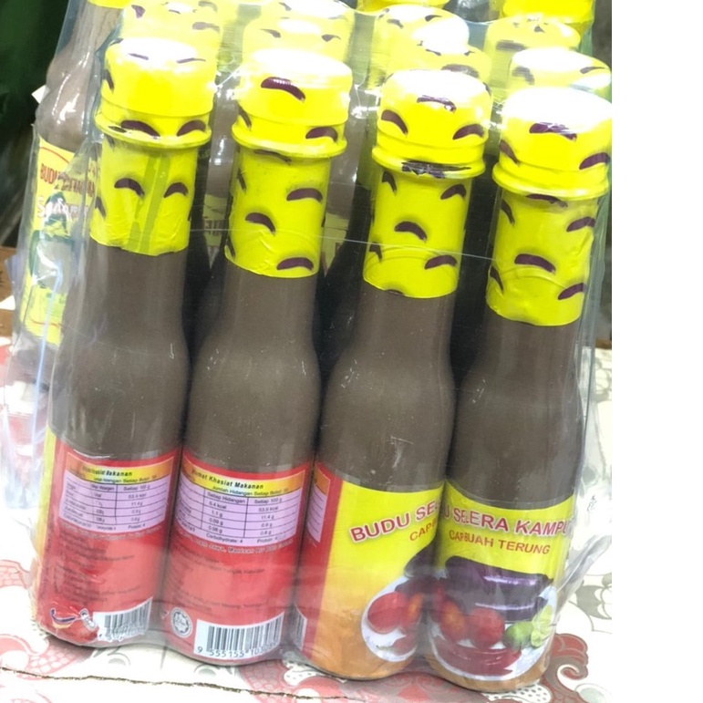 Budu Selera Kampung Cap Terung Original Terengganu 12pcs 🔥🔥READY STOCK🔥 ...