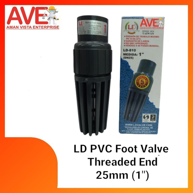 LD PVC Valve Threaded End 25mm (1") | Shopee Malaysia
