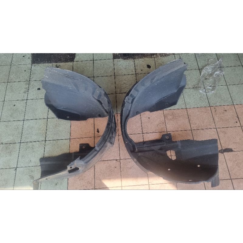 mini cooper s r53 r52 r50 air splash fender cover daun pisang | Shopee ...