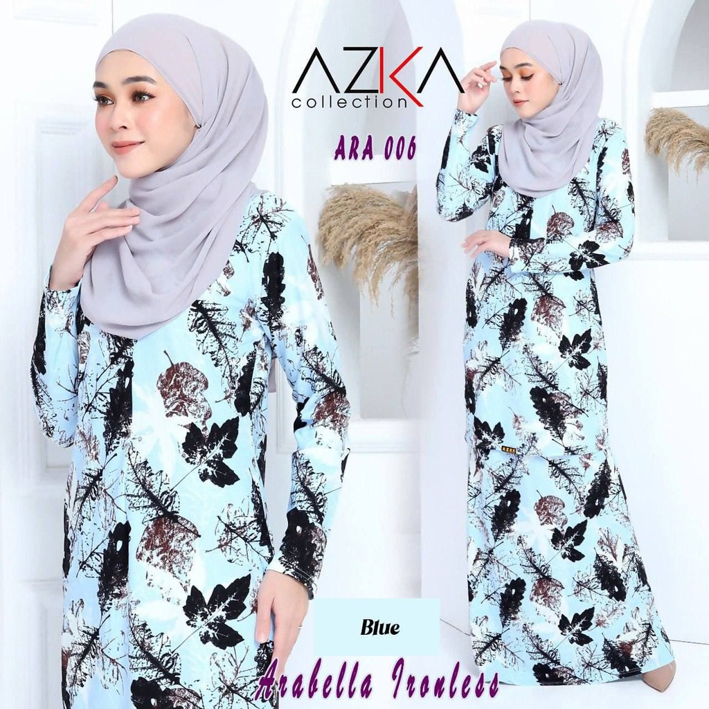Arabella Kurung Moden Ironless BY AZKA COLLECTION 💝 BAJU KURUNG MODEN ...